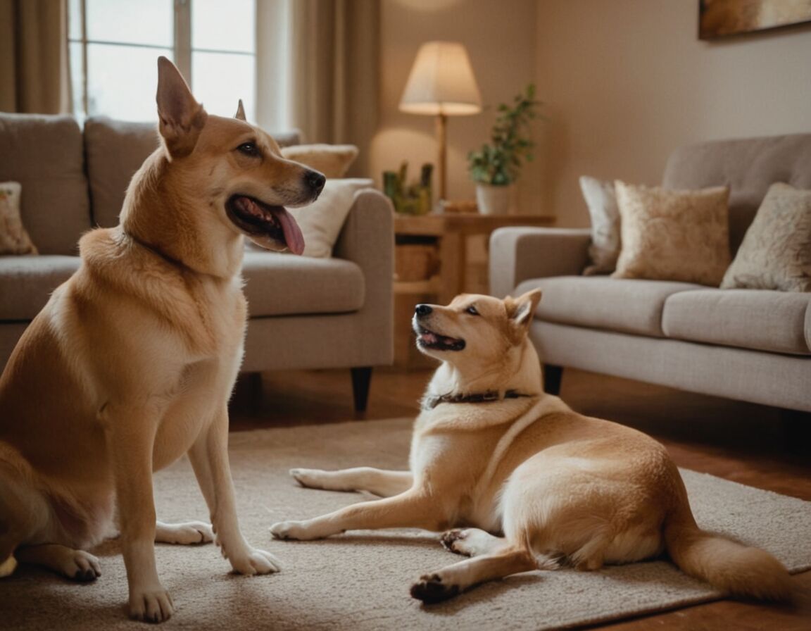 Elegantes Hunderassen Für Die Wohnung Fotos