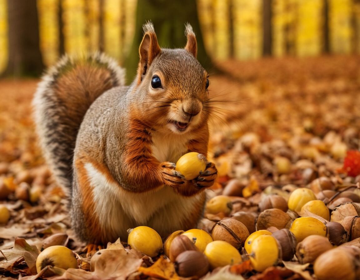 Eichhörnchen Steckbrief zum Ausdrucken » Alles über Eichhörnchen erfahren - Haustierratgeber.de